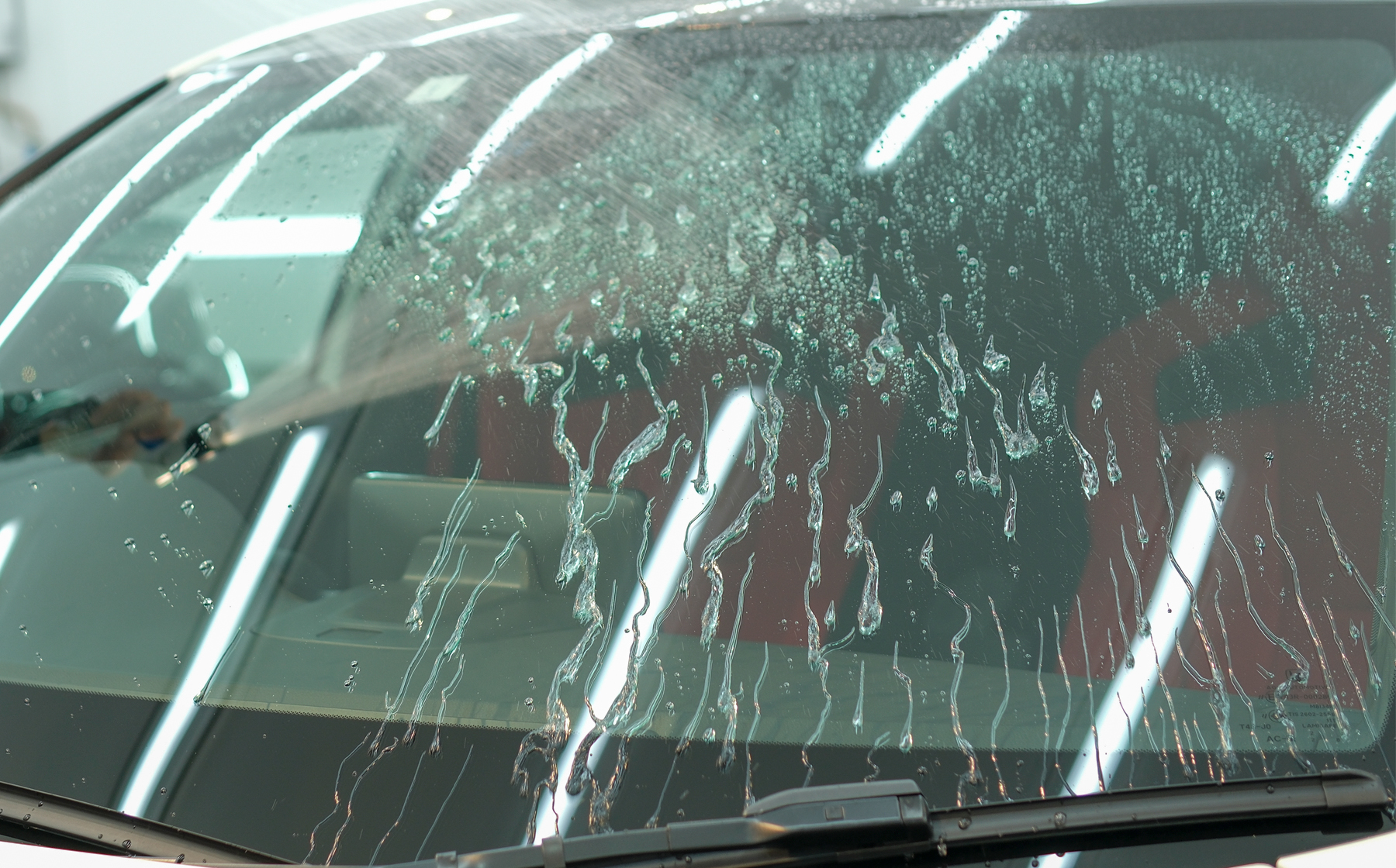 窓ガラス撥水加工 - カーポリッシュナガタ